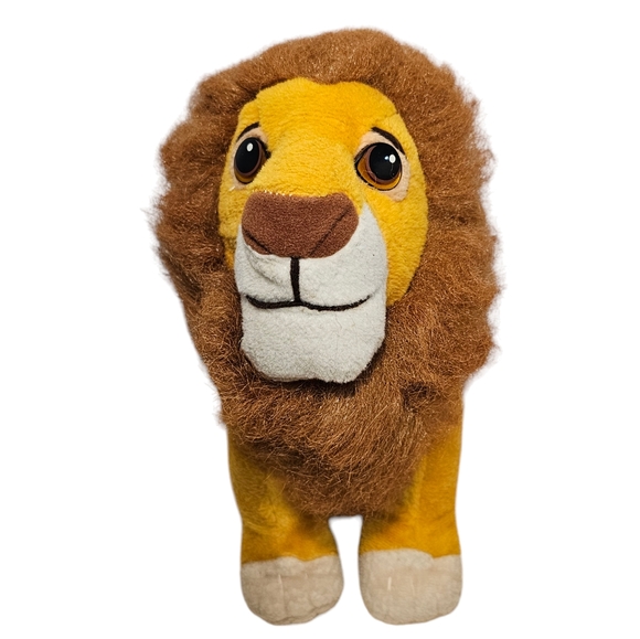 Mattel | Toys | Vintage 994 Disneys The Lion King Authentic Simba Plush ...